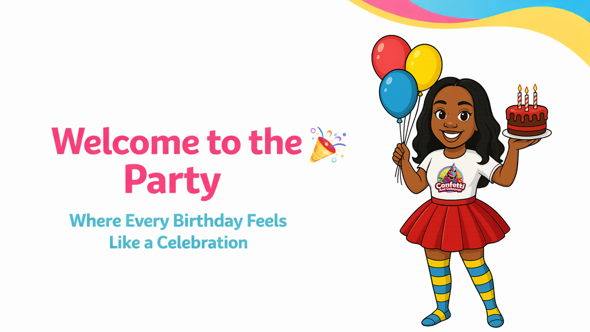 Party-Ready Birthday Tees – Confetti And Cakepops